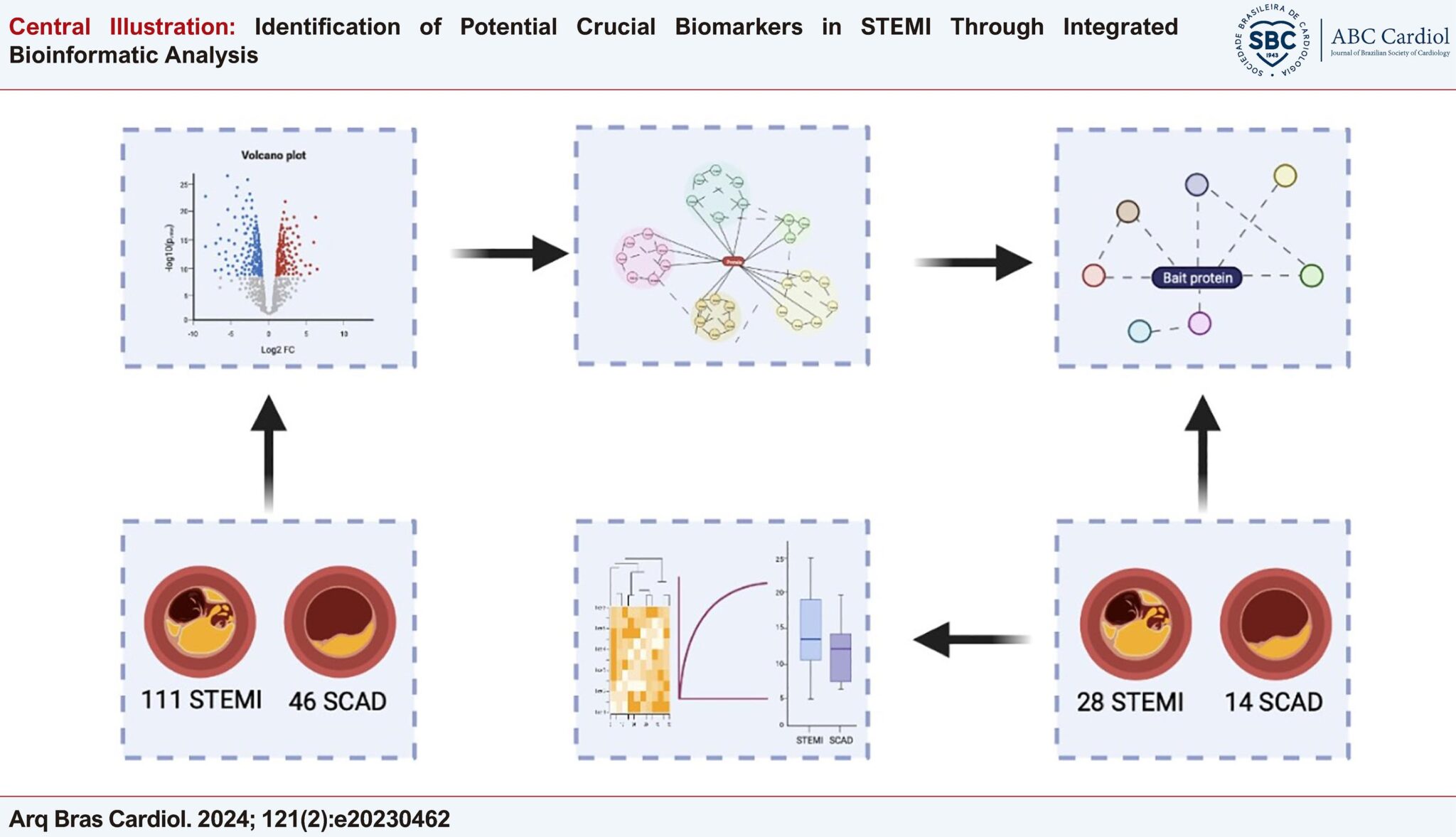 Identification Of Potential Crucial Biomarkers In Stemi Through